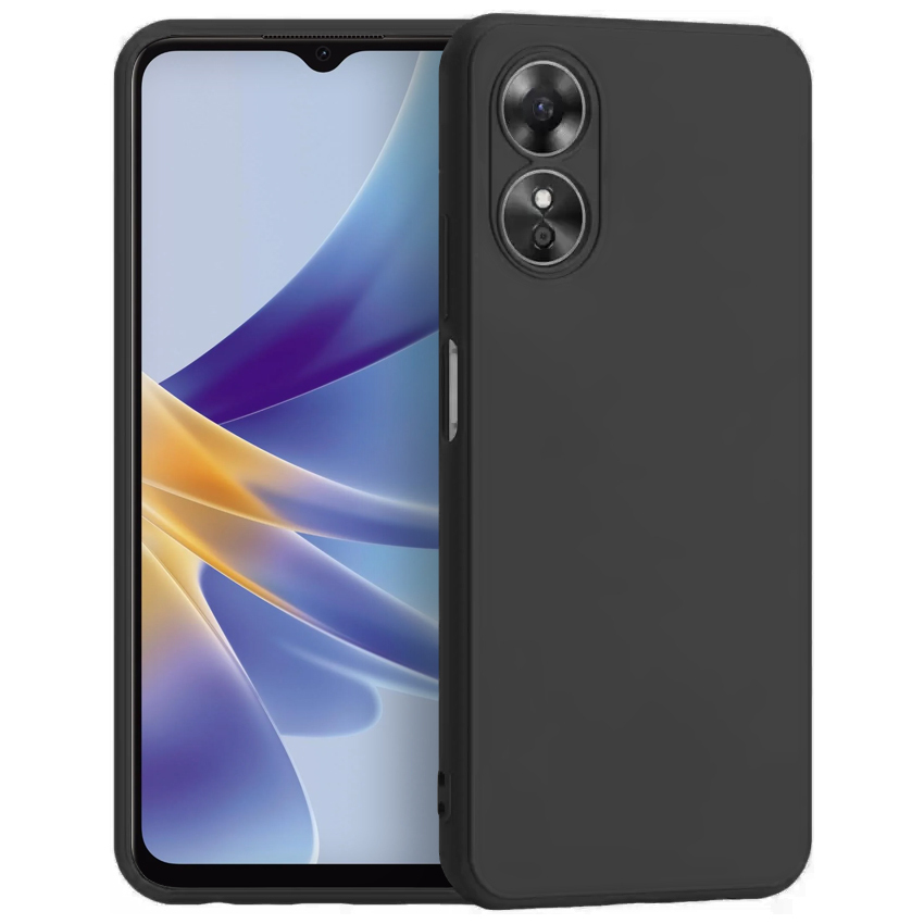Flexi Stealth Silicone Case For Oppo A Black