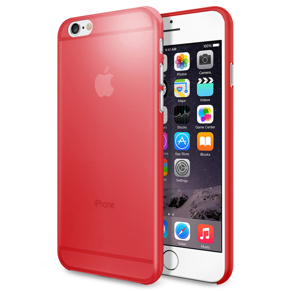 Air Skin Frosted Thin Case Apple IPhone 6s Red