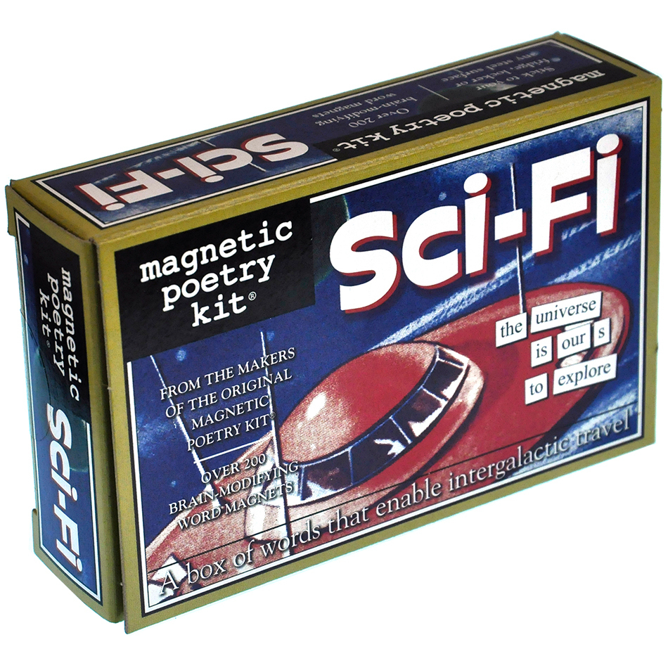 Magnetic Poetry Sci-Fi - Words & Letters for Refrigerators