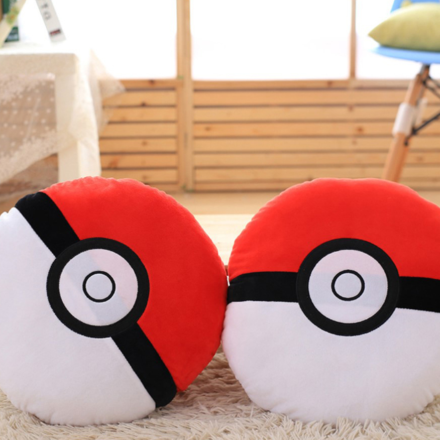 Pokemon Go Poke Ball Plush Toy Stuffed Pillow