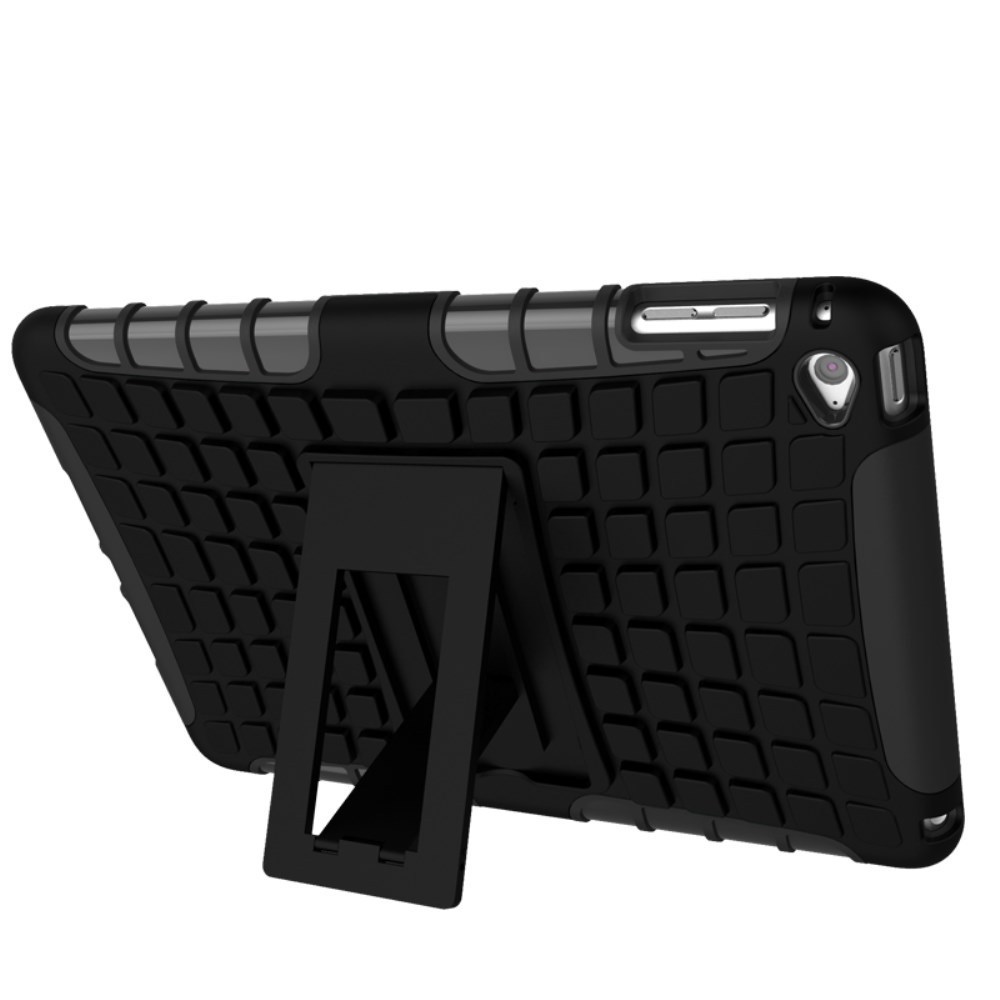 Rugged Tough Shockproof Case - Apple iPad Mini 4 (Black)