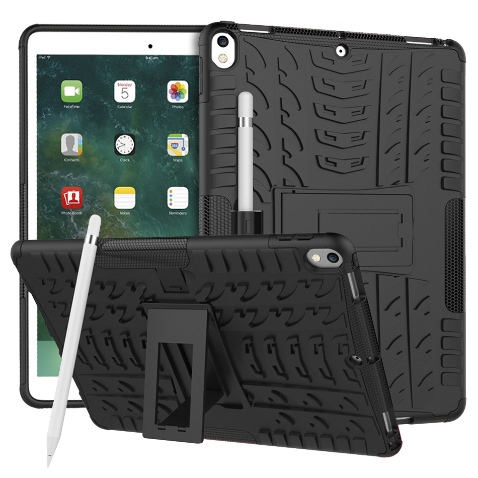 Tough Shockproof Case for Apple iPad Pro 10.5-Inch - Black