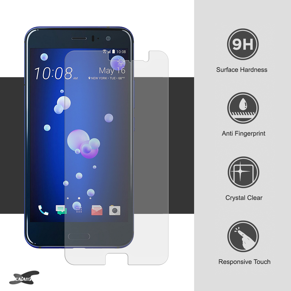 9H Tempered Glass Screen Protector for HTC U11 (Clear)
