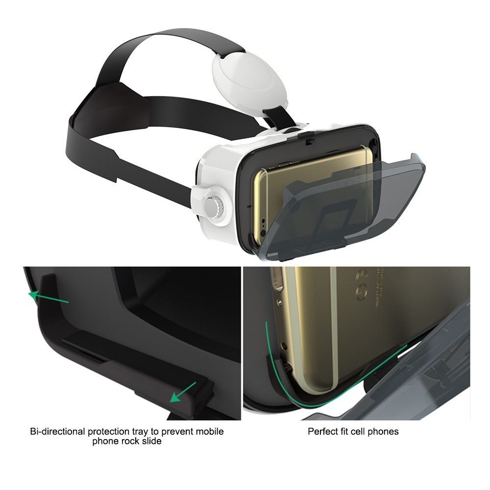 BoBo VR Z4 Mini Virtual Reality Headset (White)
