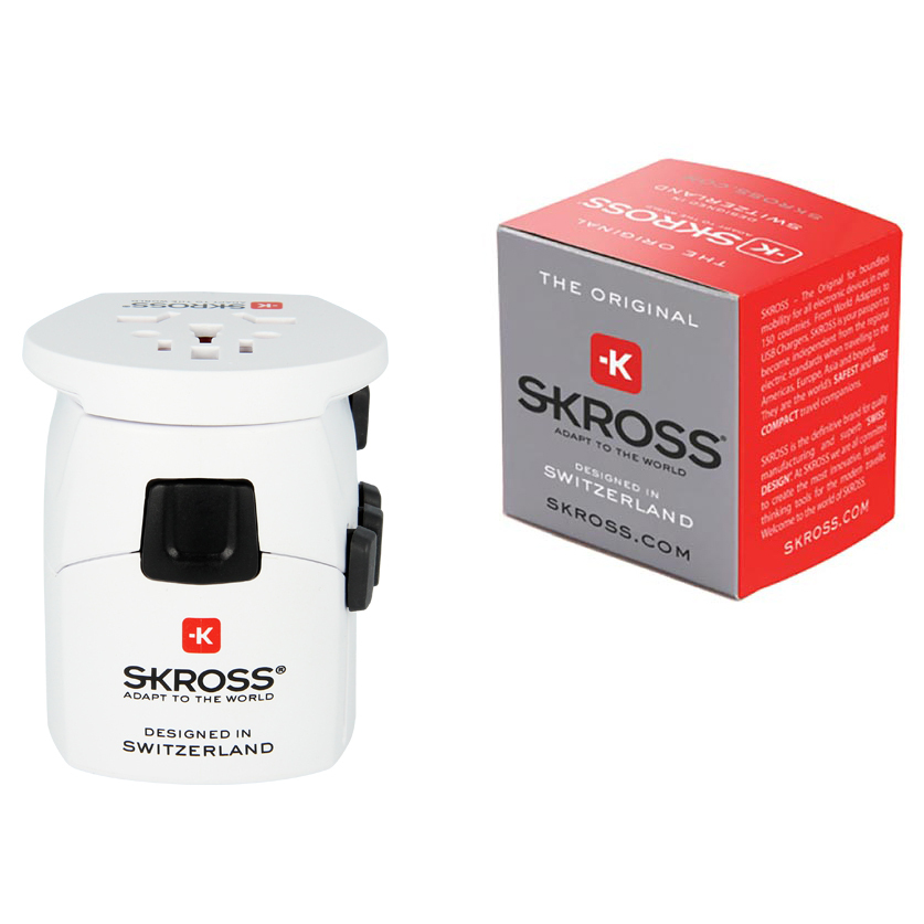 SKROSS PRO 10A World Travel Adapter (3-Pole)
