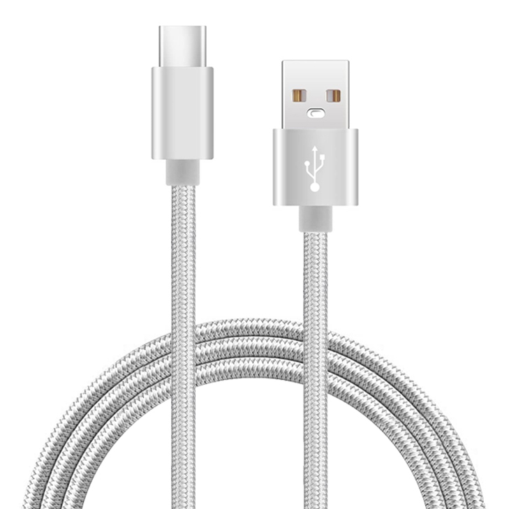 3m Extra Long No-Tangle USB Type-C Charging Cable (Black)