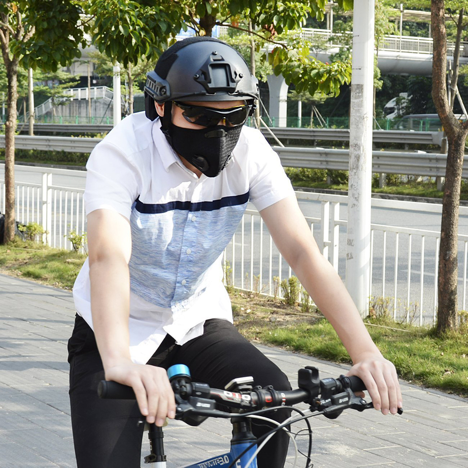 Half Face Mesh Allergy Dust Mask for Motor Bike & Cycling