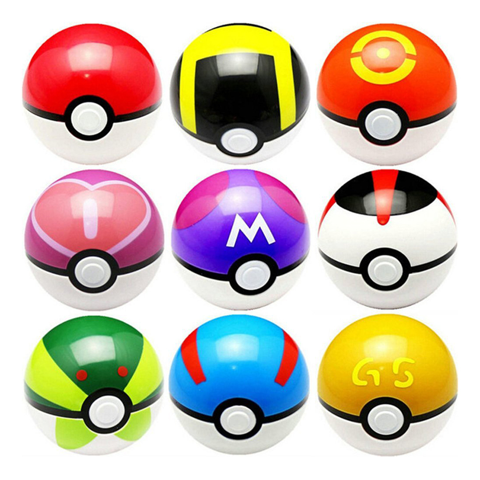 Pokemon Go Cosplay Poke Ball Toy Set (9-Pack)