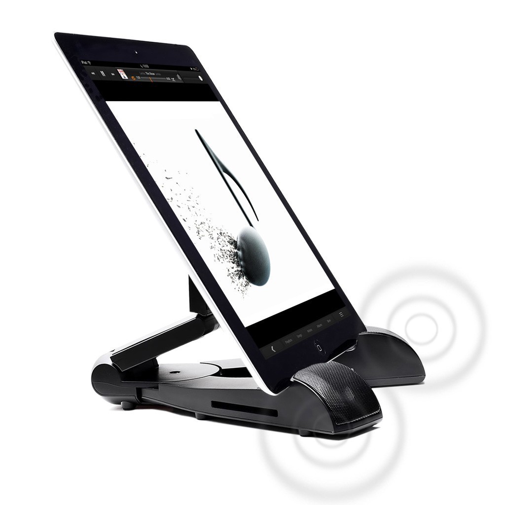 Avantree Standola Tablet Stand with NFC Bluetooth Speakers