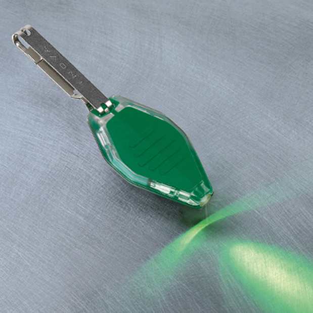 Inova Microlight Torch - Green Grip & Green LED Flashlight