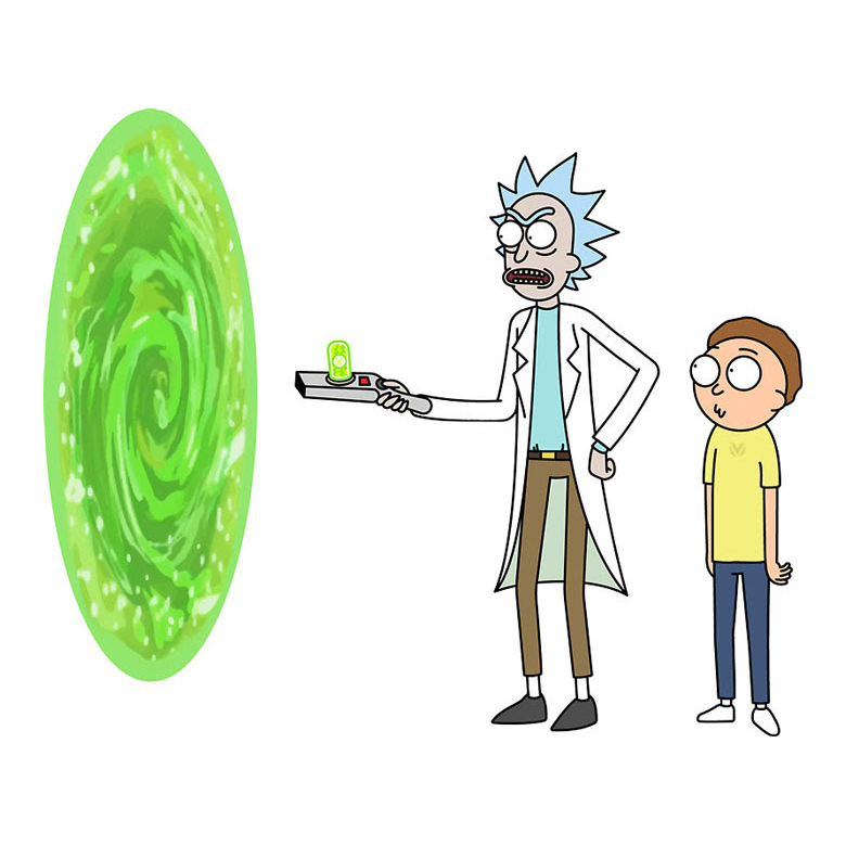 Funko Rick & Morty Portal Toy Gun Replica Prop