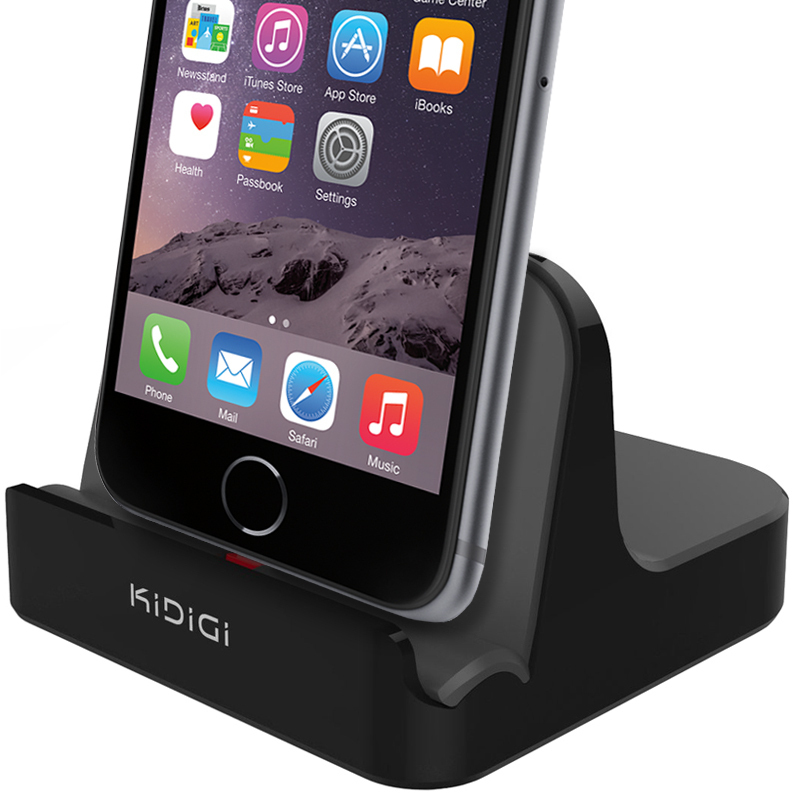 Kidigi Charge & Sync Dock - Apple iPhone 6s / 6s Plus (Black)