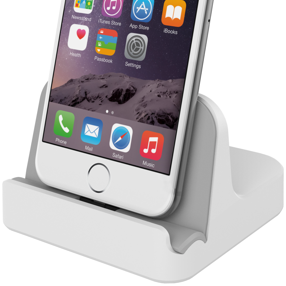 Kidigi Charge & Sync Dock - Apple iPhone 6s / 6s Plus (White)