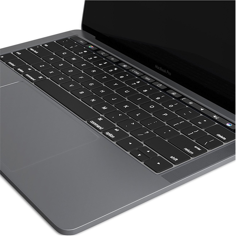 Black Keyboard Cover for 13" / 15" MacBook Pro Touch Bar