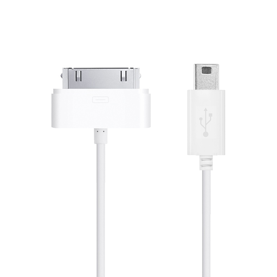 7cm Mini USB (Male) to Apple 30-Pin Cable for iPhone / iPad