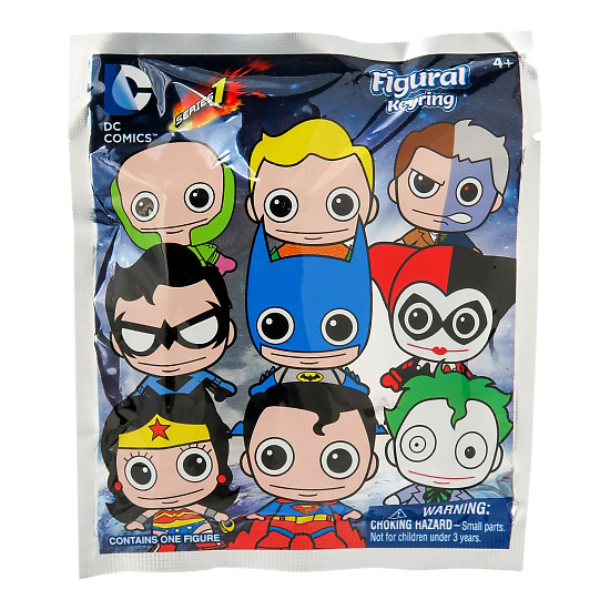 DC Comics Mystery Minis Figural Keychain (Blind Bag Keyring)