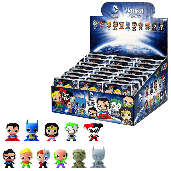 DC Comics Mystery Minis Figural Keychain (Blind Bag Keyring)