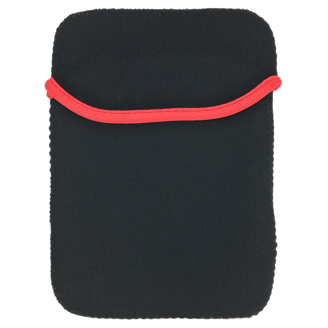 Neoprene 8 Tablet Sleeve Bag And Carry Pouch Case Black