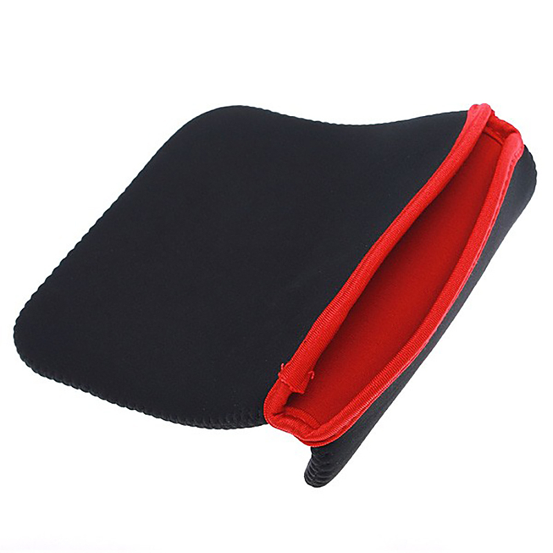 Neoprene 8" Tablet Sleeve Bag & Carry Pouch Case (Black)