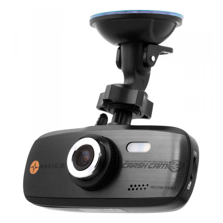 Navig8r Car Crash Camera FHD Wide (1080p / H.264 / Anti-Blur)