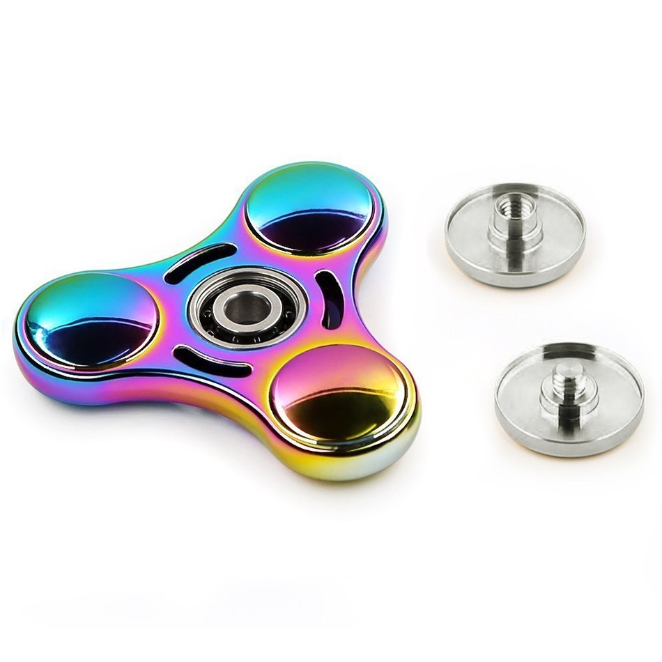 Zinc Alloy Rainbow Fidget Spinner - Orb Ufo