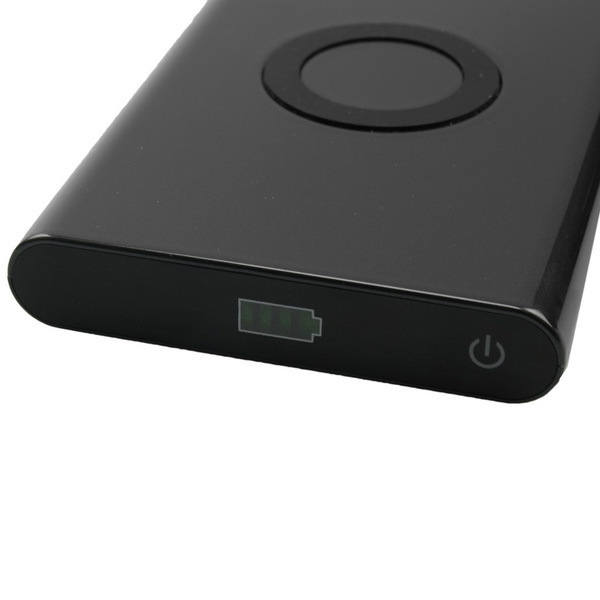 7000mAh Qi Wireless Charger USB Power Bank for Phones (Black)