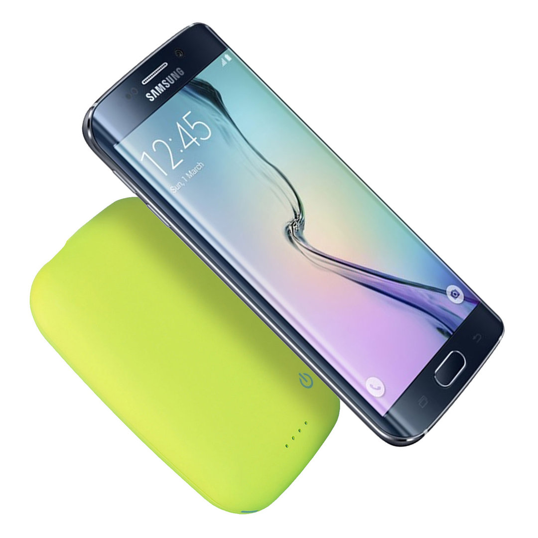Qi Wireless Charger Power Bank (4000mAh) - Green Qi Wireless Charger Power Bank (4000mAh) - Green