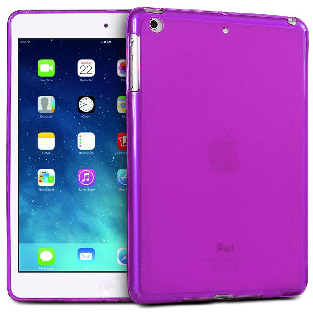 Flexi Gel Case for Apple iPad Mini 3 (Purple)