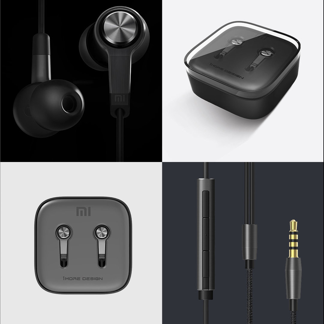 Xiaomi Mi Piston 3 In-Ear Earphones & Remote (Black)