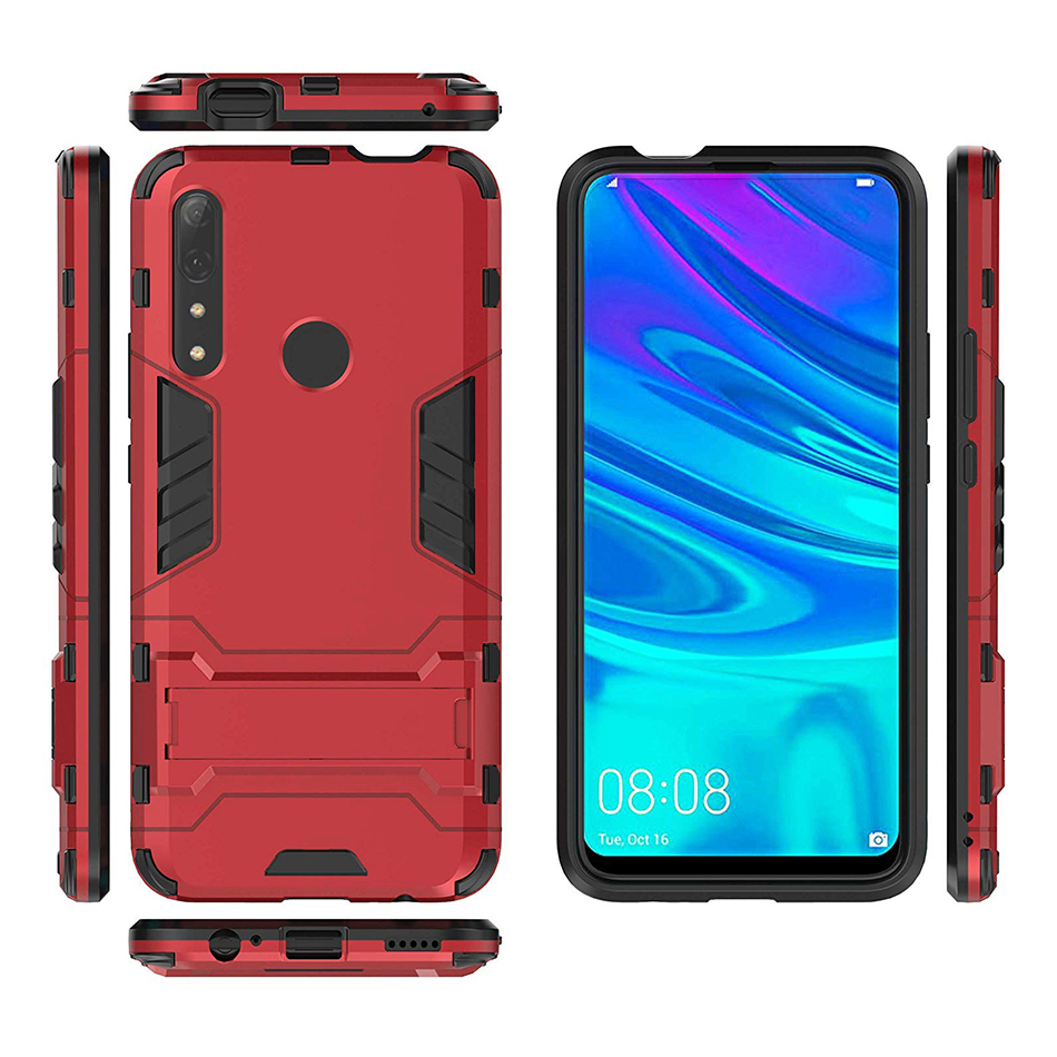 Slim Armour Shockproof Case for Huawei Y9 Prime 2019 (Red)