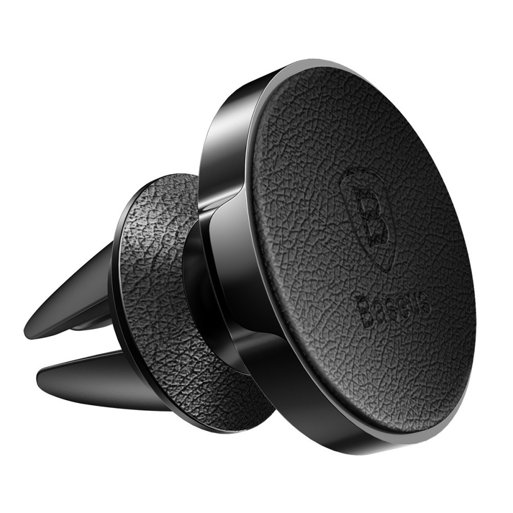 Baseus Small Ears Leather Magnetic Air Vent Car Mount Holder