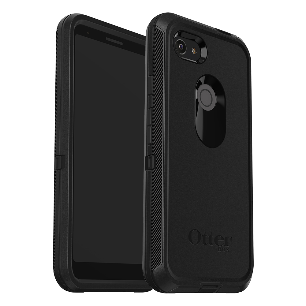 OtterBox Defender Shockproof Case for Google Pixel 3a XL (Black)