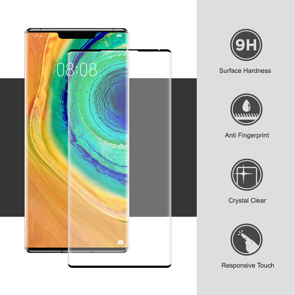 3D Curved Tempered Glass Screen Protector for Huawei Mate 30 Pro