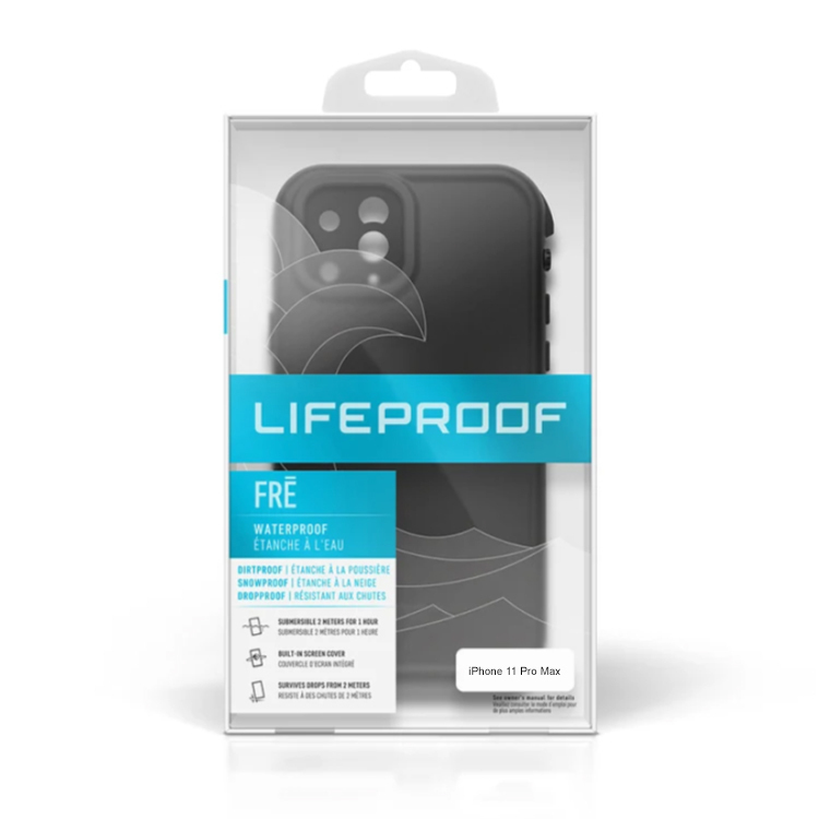 LifeProof Fre Case for Apple iPhone 11 Pro Max (Black)