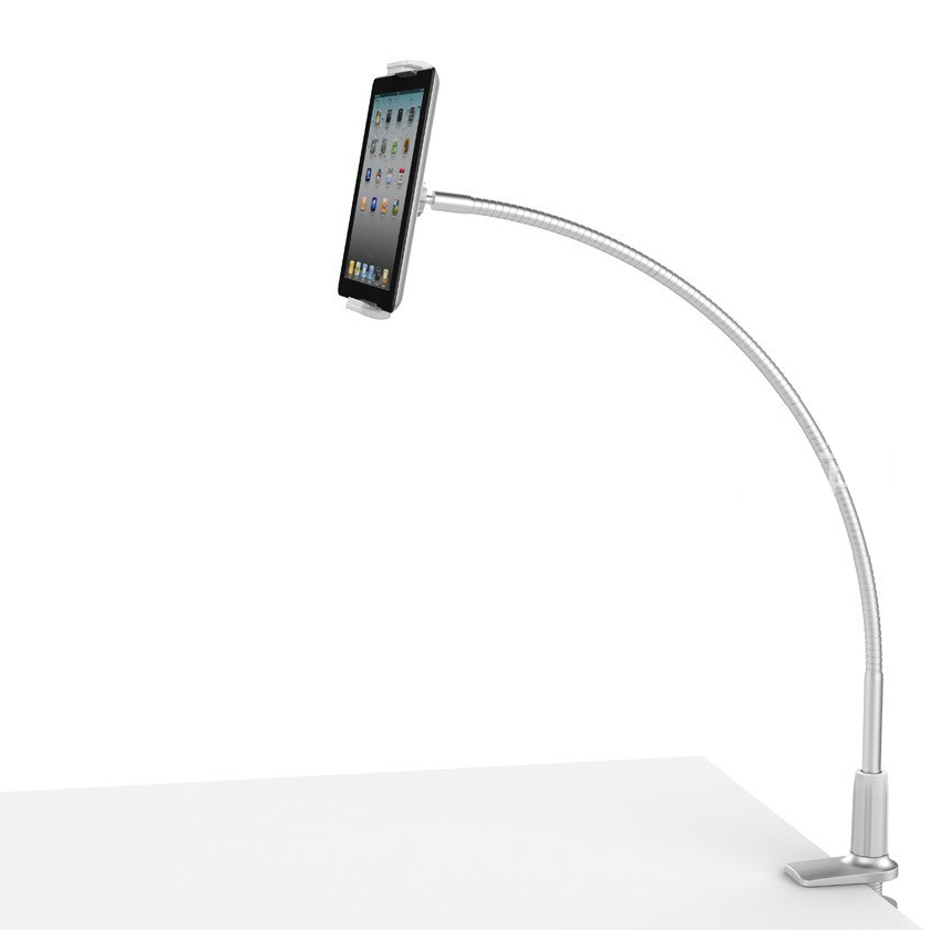 Flexible Metal Arm Desktop Mount Holder for iPad / Tablet / Phone