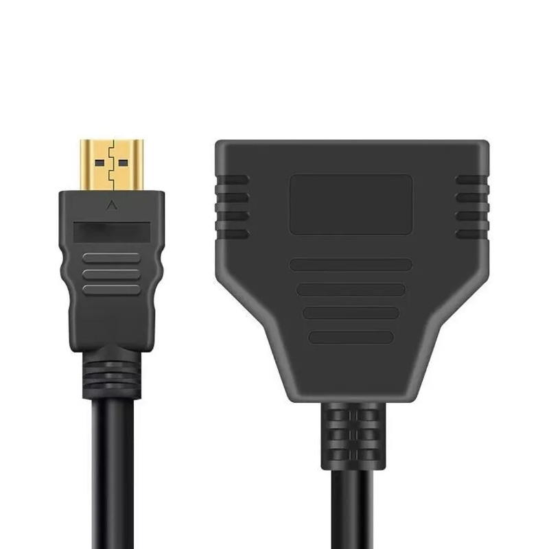 HDMI Splitter Cable to Dual HDMI Adapter (30cm)