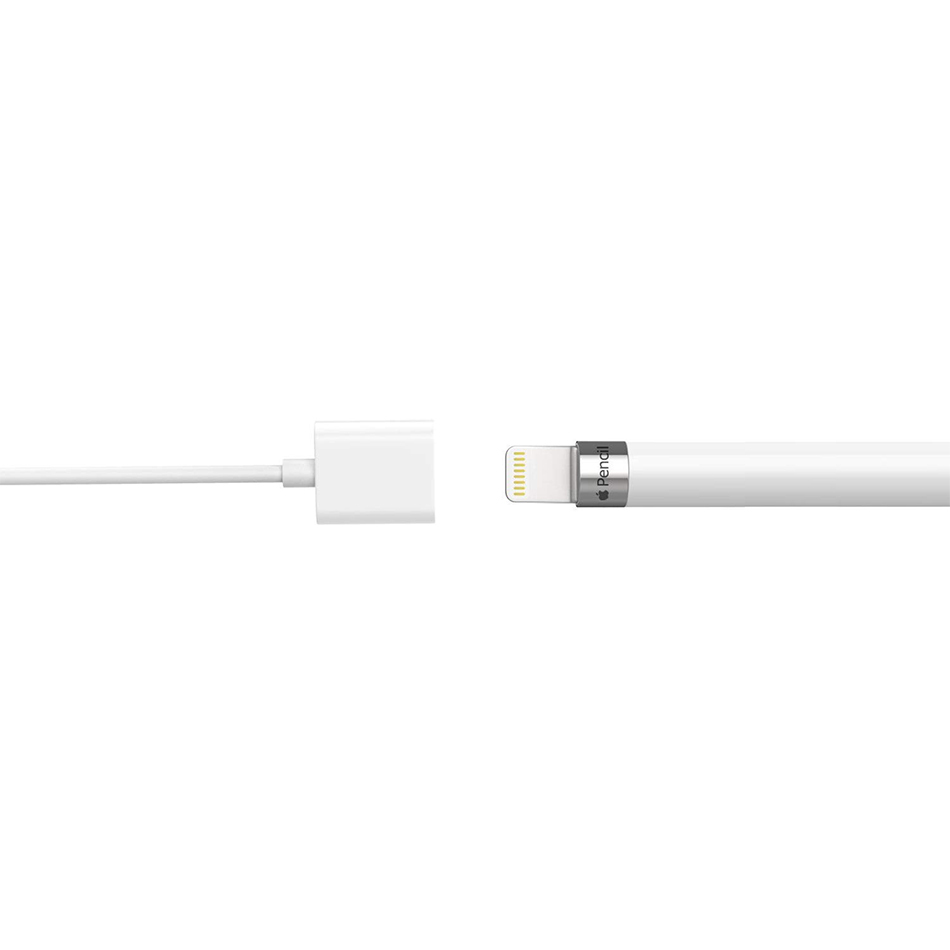 Female Lightning Charging Cable for Apple Pencil (White)