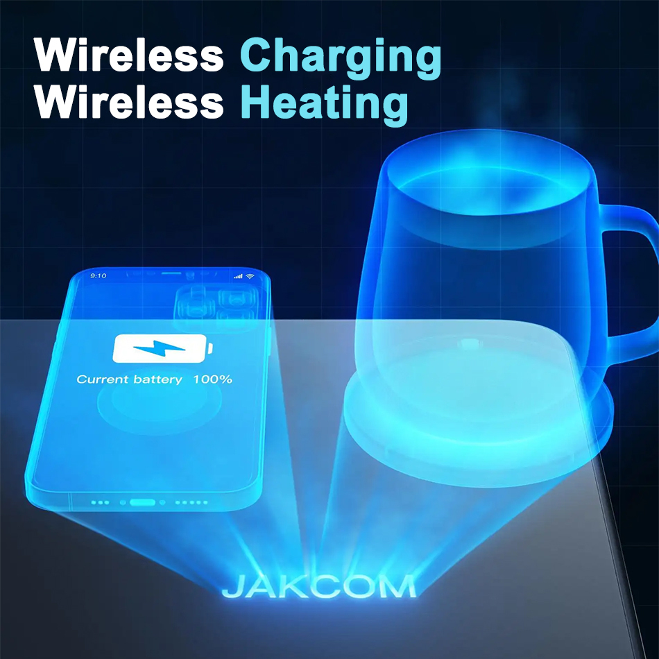 Jakcom MC3 Heated Mouse Pad / Wireless Charging (Black)