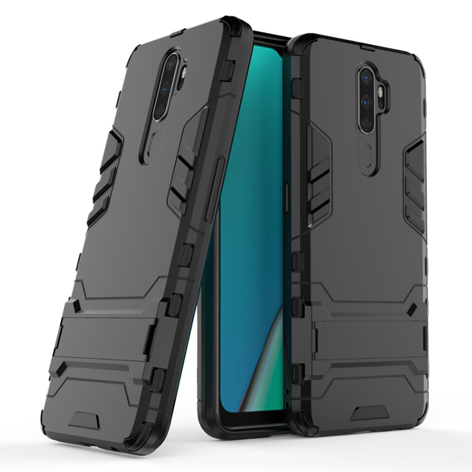 Slim Armour Shockproof Case for Oppo A5 / A9 2020 (Black)