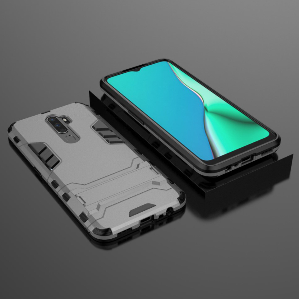Slim Armour Shockproof Case for Oppo A5 / A9 2020 (Grey)