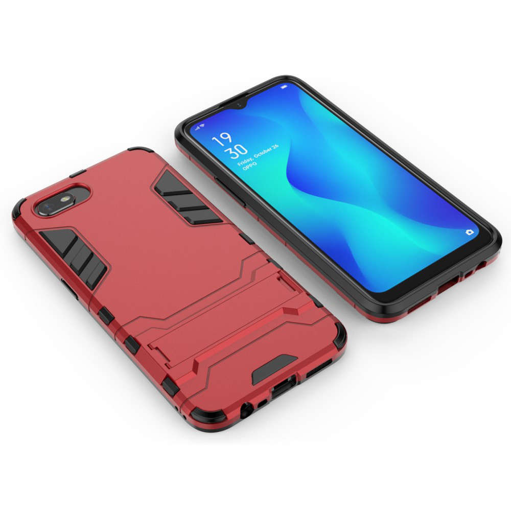 Slim Armour Tough Shockproof Case for realme C2 (Red)
