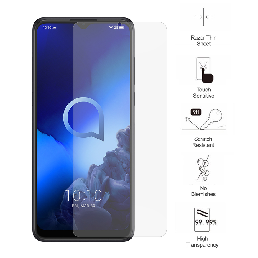 Tempered Glass Screen Protector for Alcatel 3X (2019)