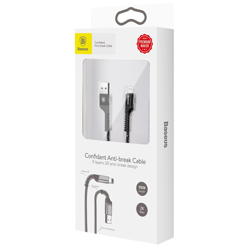 Baseus Confidant Anti-Break USB Lightning Cable for iPhone / iPad