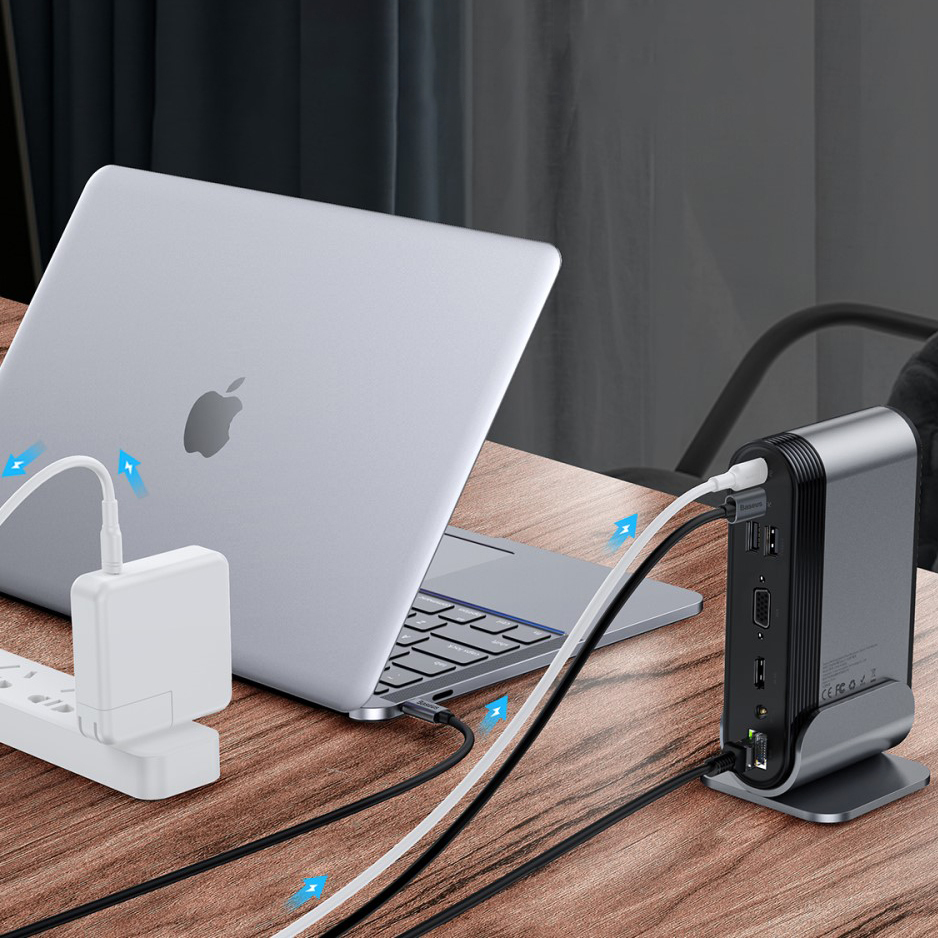 Baseus 16-in-1 USB-PD Type-C Hub Adapter Station for MacBook Pro