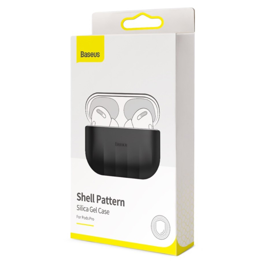 Baseus Super Thin Silica Case for Apple AirPods Pro (Black)