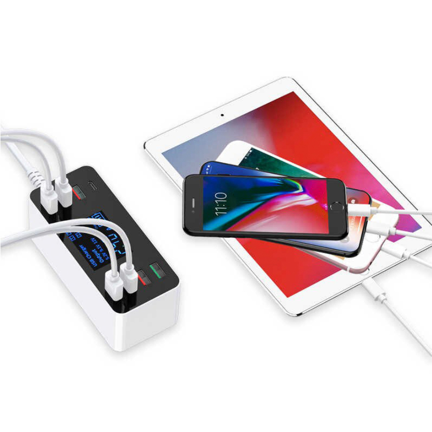 A9P 60W (8-Port) USB Type-C Fast Charging Station / QC 4.0