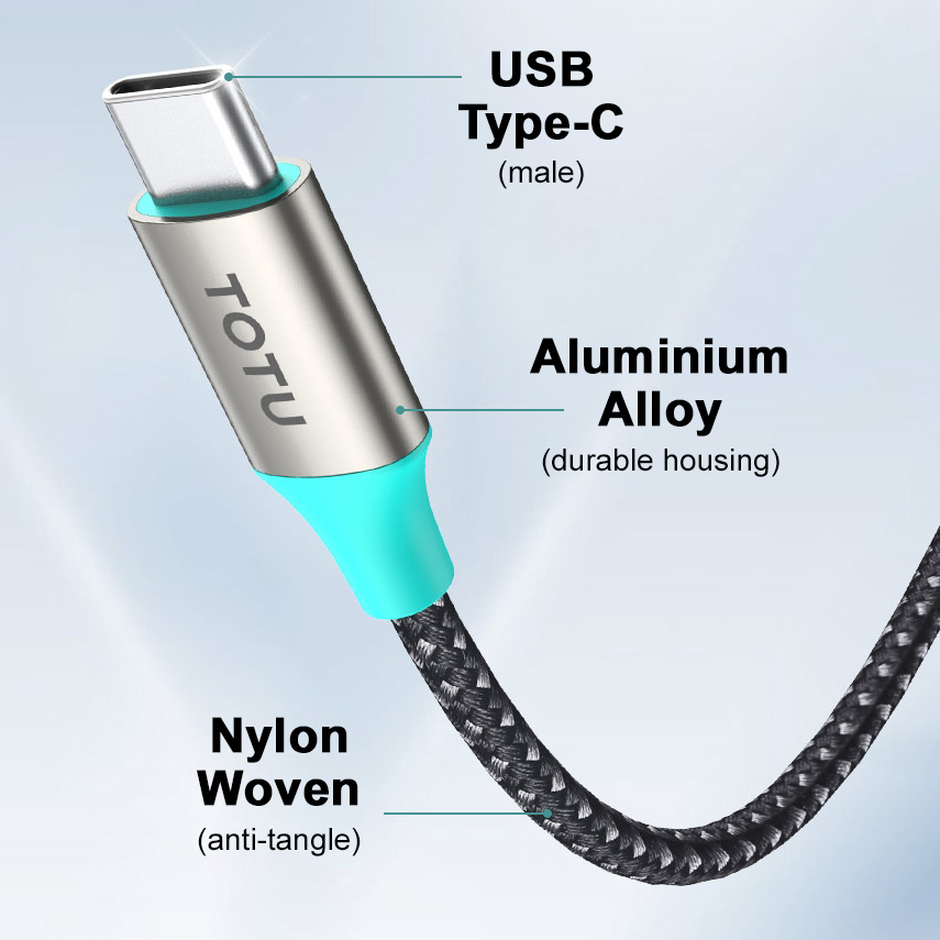 Totu 30W USB Type-C to 3.5mm Jack / Audio DAC Charging Adapter