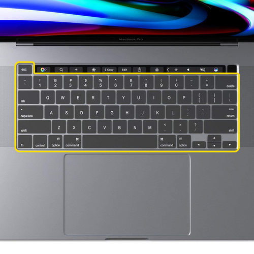 Keyboard Cover for Apple MacBook Pro 13 / 16-inch 2022 (Clear)