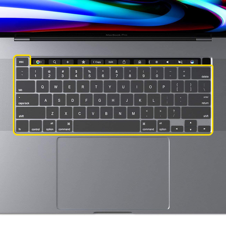 Keyboard Cover for Apple MacBook Pro 13 / 16-inch 2022 (Clear)