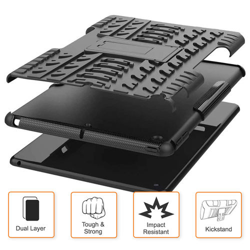 Dual Layer Shockproof Case for Apple iPad 10.2-inch 9th Gen